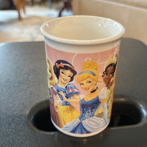 Disney | Dining | Disney Princess Mug Bell Snow White Cinderella Tiana ...